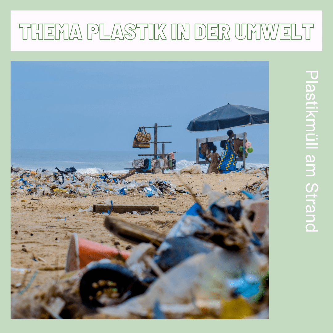 Topic about plastic in the environment - plastic pollution